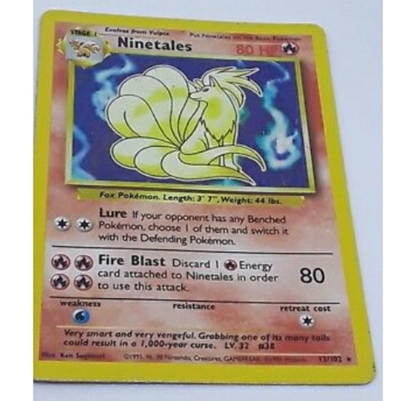 Shiny Ninetales Card